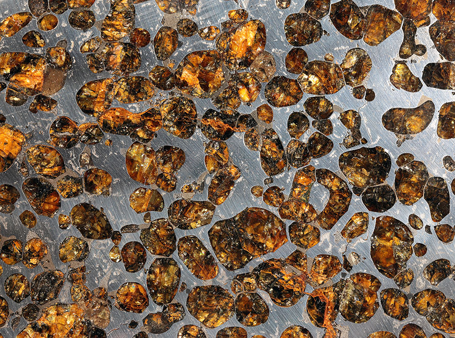 Pallasit - Steineisenmeteorit