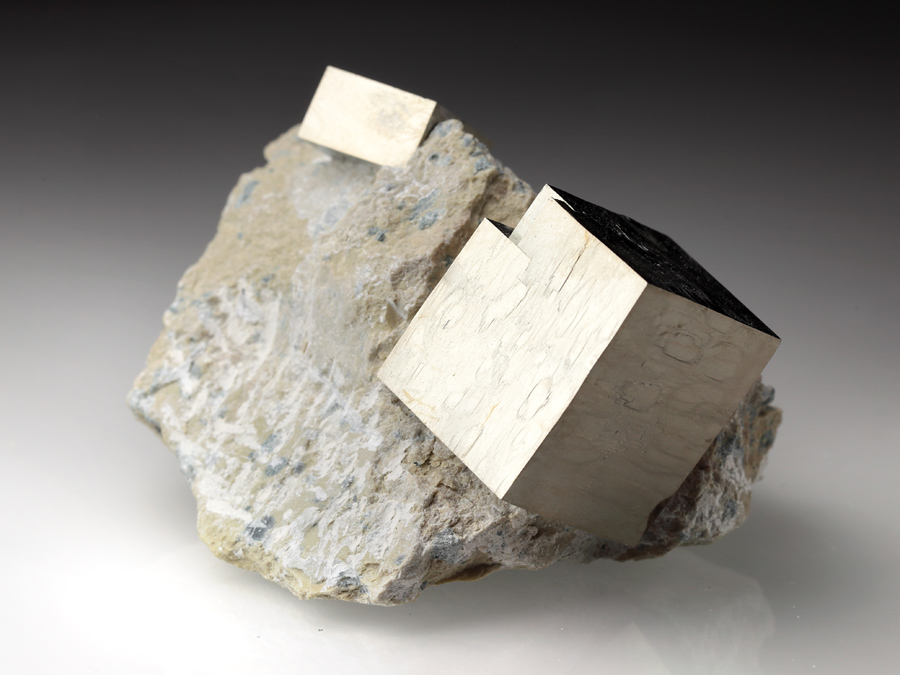 Pyritstufen aus Navajun - Spanien