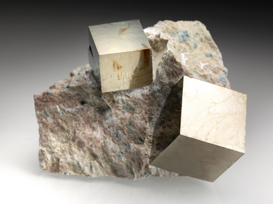 Pyritstufen aus Navajun - Spanien