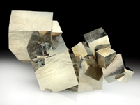 Mineralien: Pyrit aus Navajun, Spanien